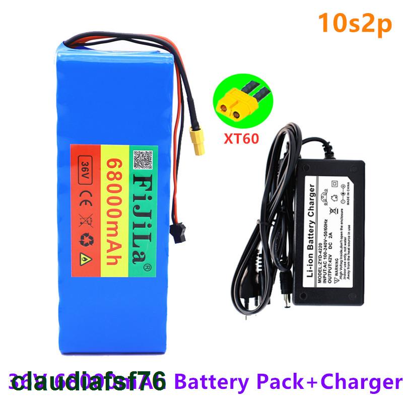 36V 68Ah 10S2P 18650 Rechargeable battery pack 68000mAh,modified ...