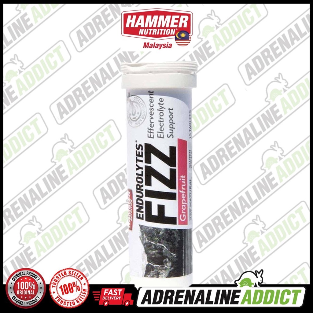 Hammer Nutrition Endurolytes Fizz 13 srv Electrolytes Sports Drink ...