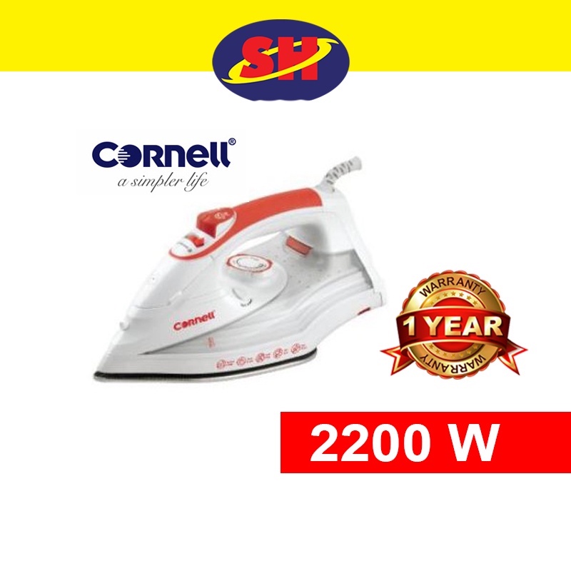 Cornell Steam Iron CSI-E220SRD - 𝐌𝐚𝐝𝐞 𝐢𝐧 𝐔𝐒𝐀 | Shopee Malaysia