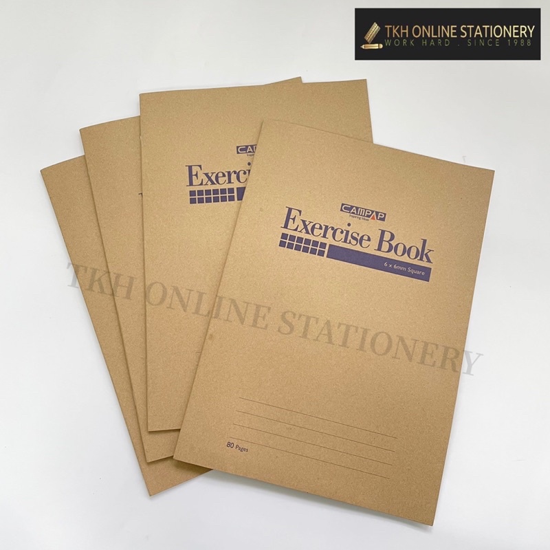Campap 6x6mm Square Exercise Book 80 pages (1pc) | Shopee Malaysia