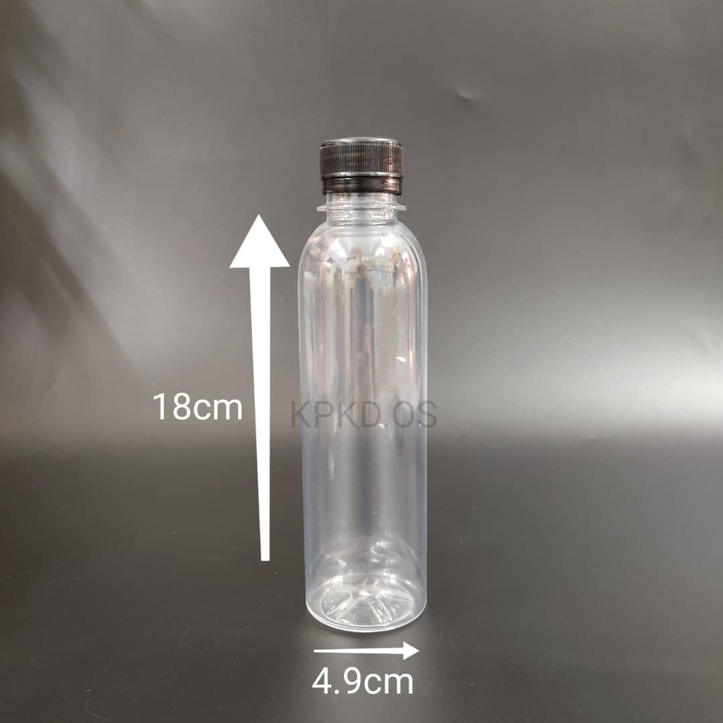 Empty Water Bottle 250ml Botol Air Kosong /include cap (ready stock ...