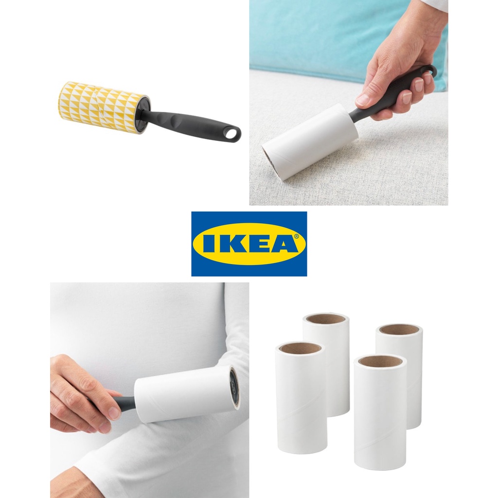 [READY STOCK] IKEA BASTIS LINT ROLLER AND LINT ROLLER REFILL GAM ROLLER ...