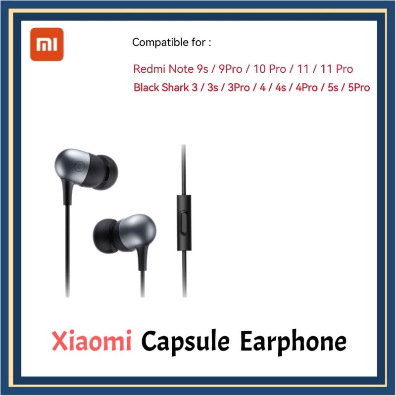 Xiaomi Redmi 13C 12C 9T Earphone 3.5mm Jack Headphones USB-C Edition ...
