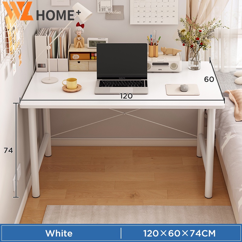 120CM Meja Table Student study Desk Computer Table modern writing ...