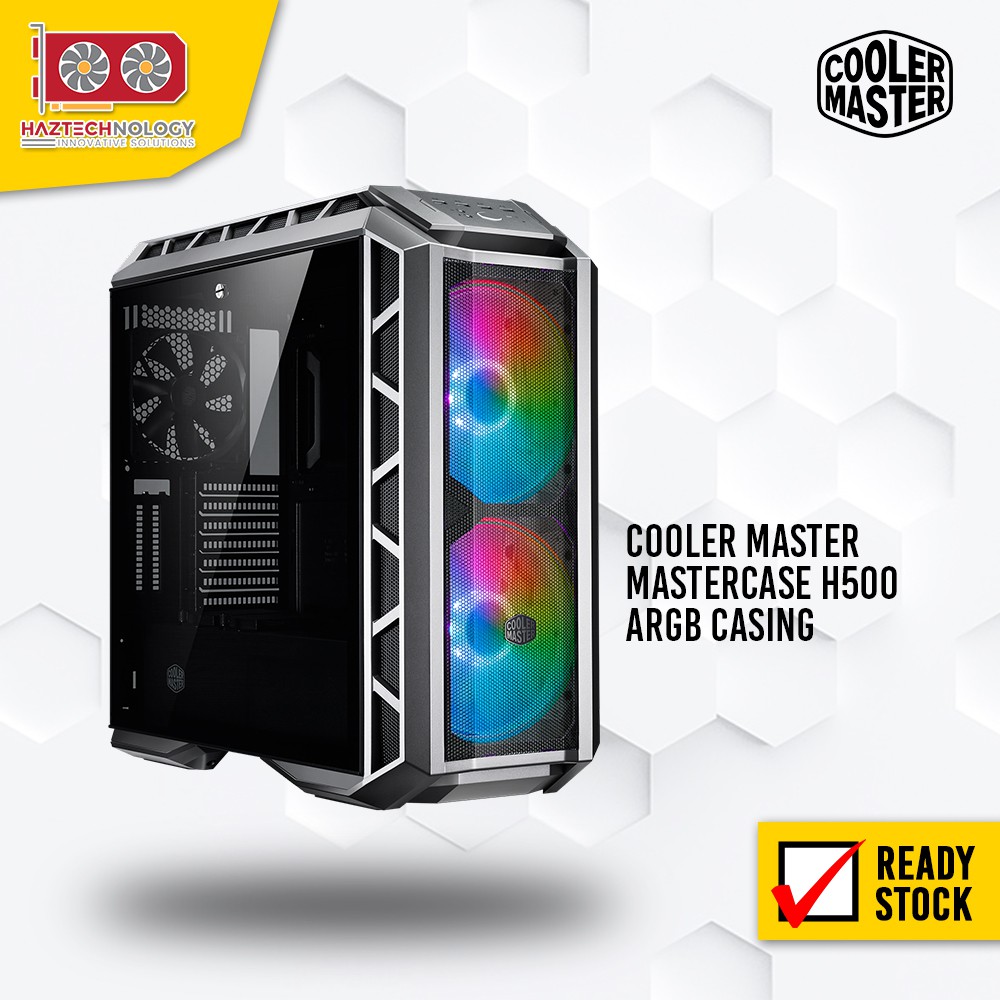 COOLER MASTER MASTERCASE H500 ARGB CASING | Shopee Malaysia