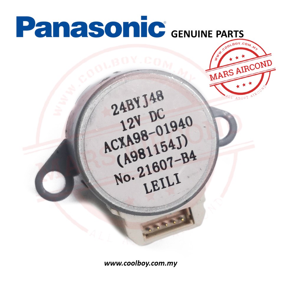 Panasonic Air Swing Motor 24BYJ48 12V DC A981154J ACXA98-01940 | Shopee Malaysia