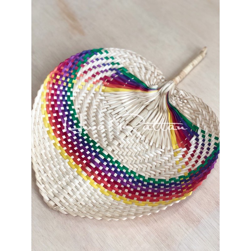 Kipas satay berwarna Steamboat bbq manual hand fan colour grill Mookata ...