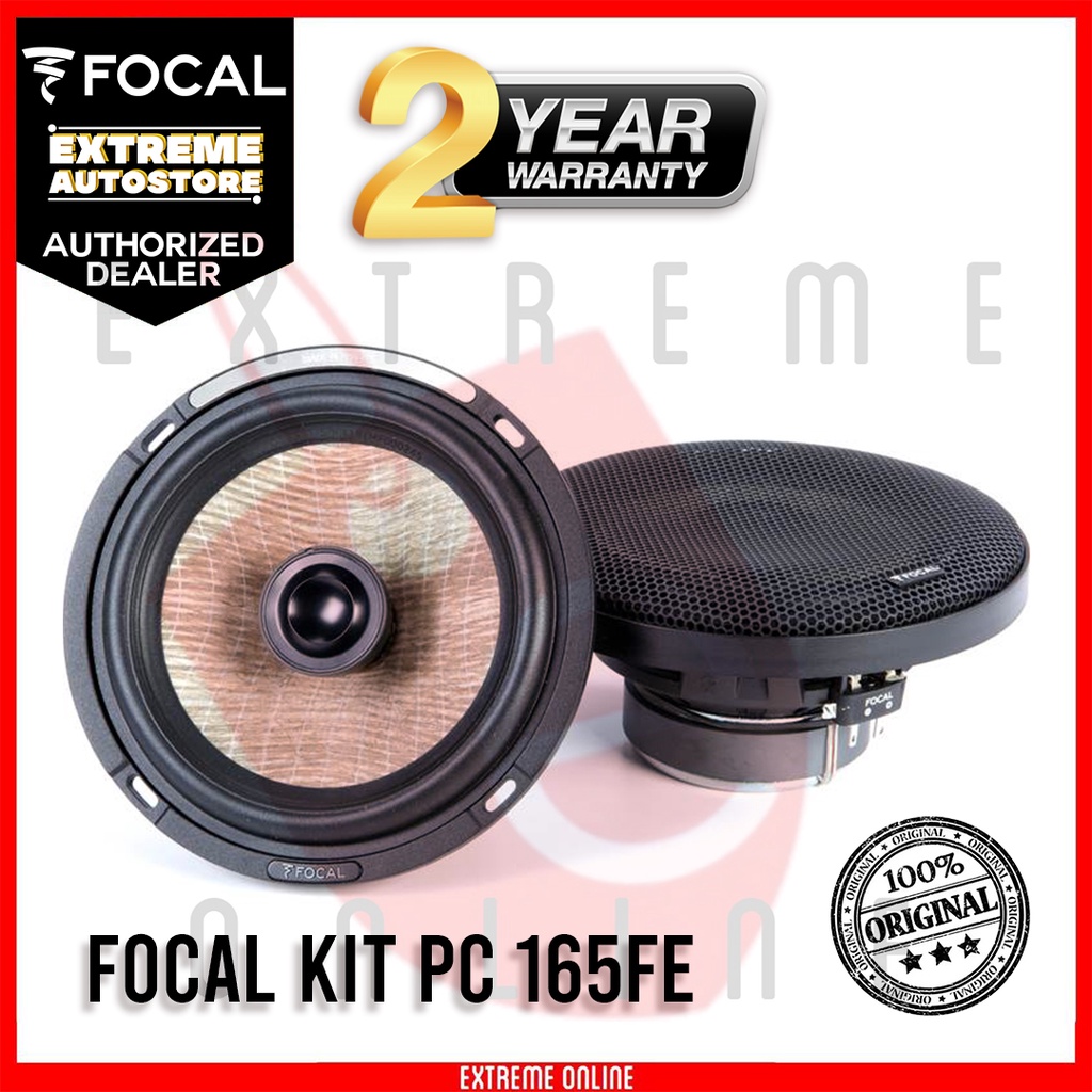 Focal PC 165 FE Flax Evo Series 6-1/2" 2-way Car Speakers | Shopee Malaysia