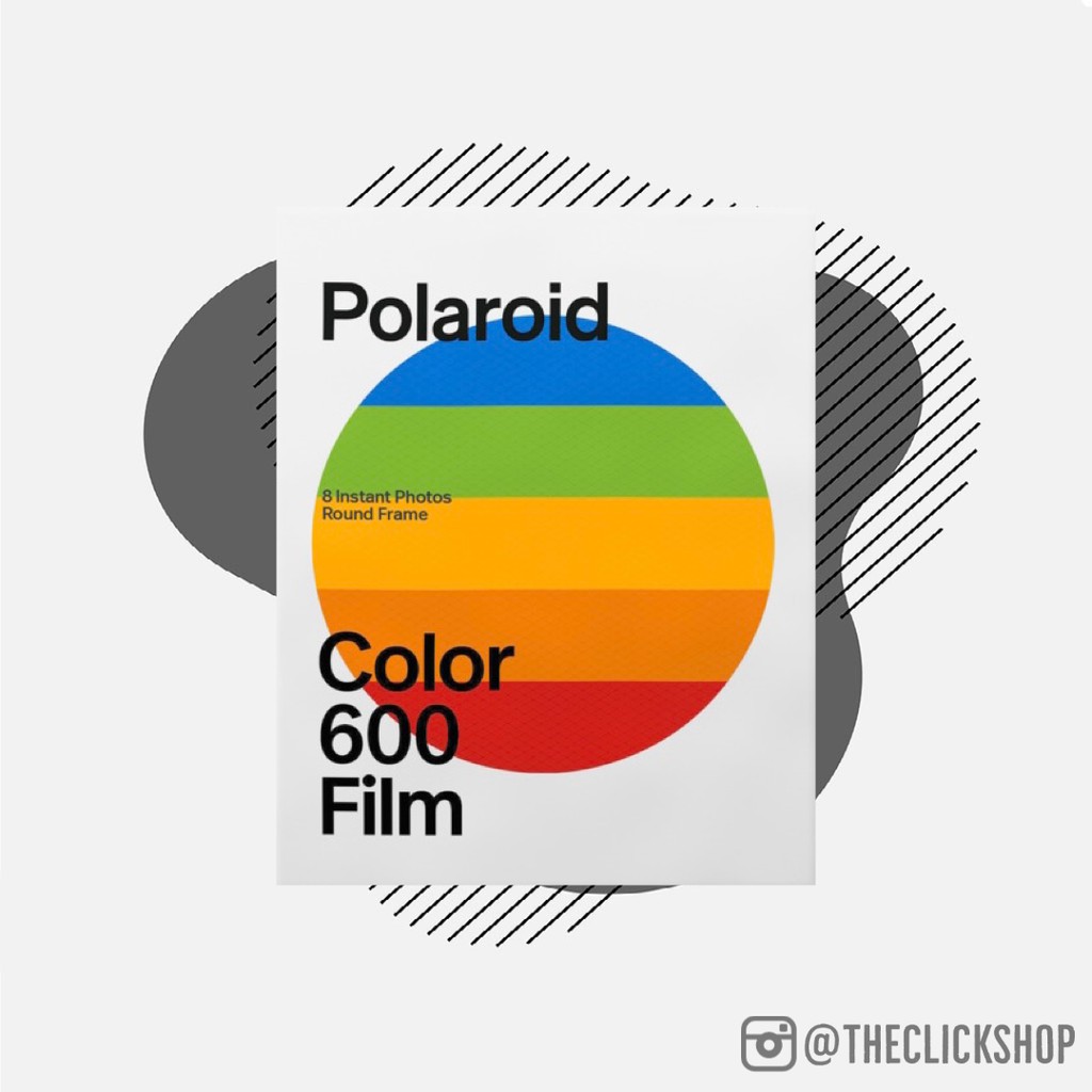 Polaroid 600 Color Film ‑ Round Frame Edition | Shopee Malaysia
