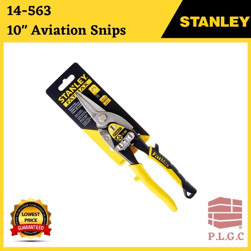 Stanley 14-563 FATMAX Aviation Snips ( Straight ) 10"/250mm | Shopee ...