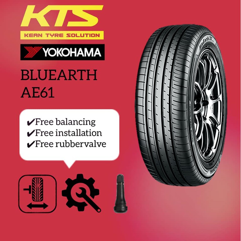 Tyre Yokohama Bluearth-XT AE61 size 18 19 INCH 2022/2023 | Shopee Malaysia