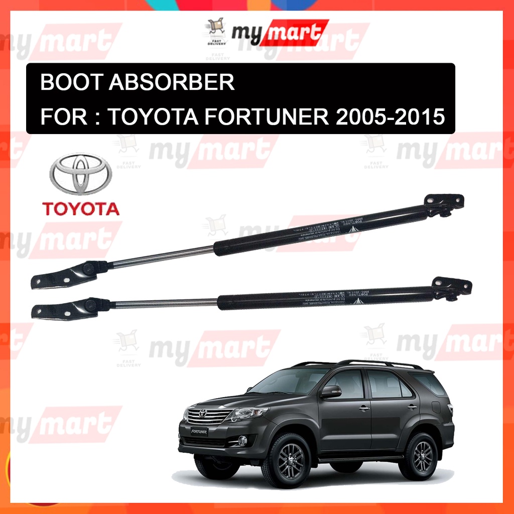 TOYOTA FORTUNER 2005-2015 Rear Bonnet Damper Boot Absorber Gas Spring ...