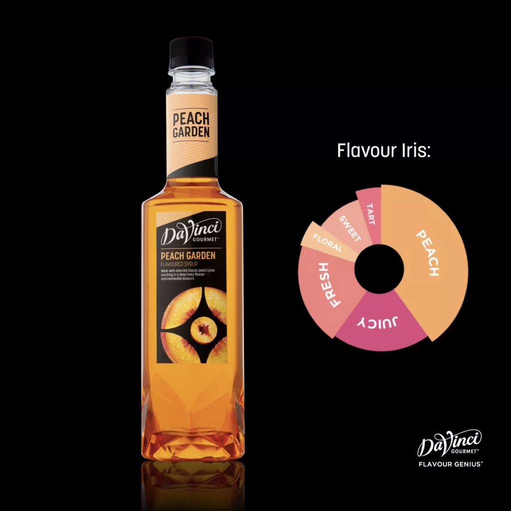 DaVinci Gourmet Peach Garden Syrup (750ml) | Shopee Malaysia