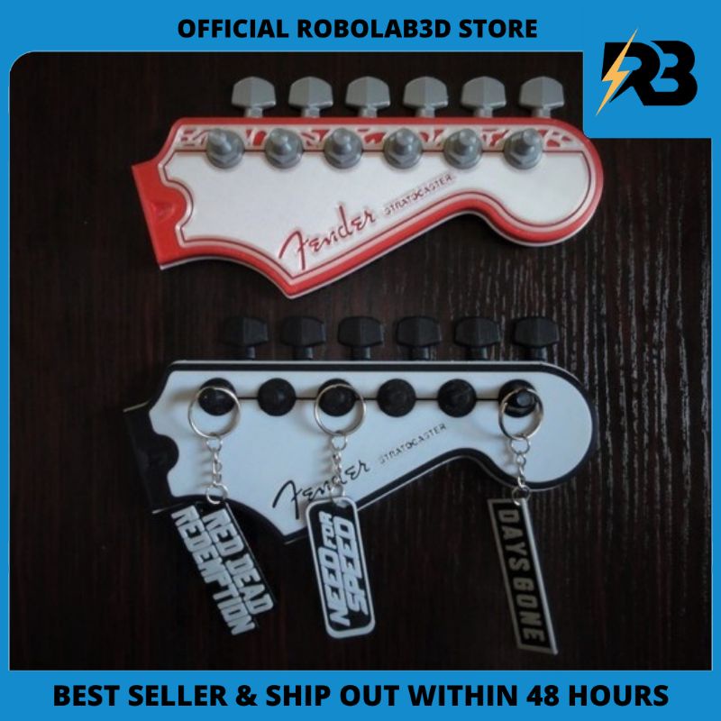Guitar Headstocks Fender Key Hanger (Key Organizer) | Shopee Malaysia
