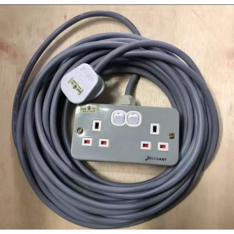 SAMBUNGAN TUGAS BERAT TRAILING SOCKET (DOUBLE SOCKET) (wire 110/0076 ...