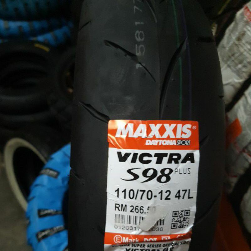 MAXXIS F1/S98 SPORT/PLUS RACING SCOOTER TYRE 350-10 100/90-12 110/70-12 ...