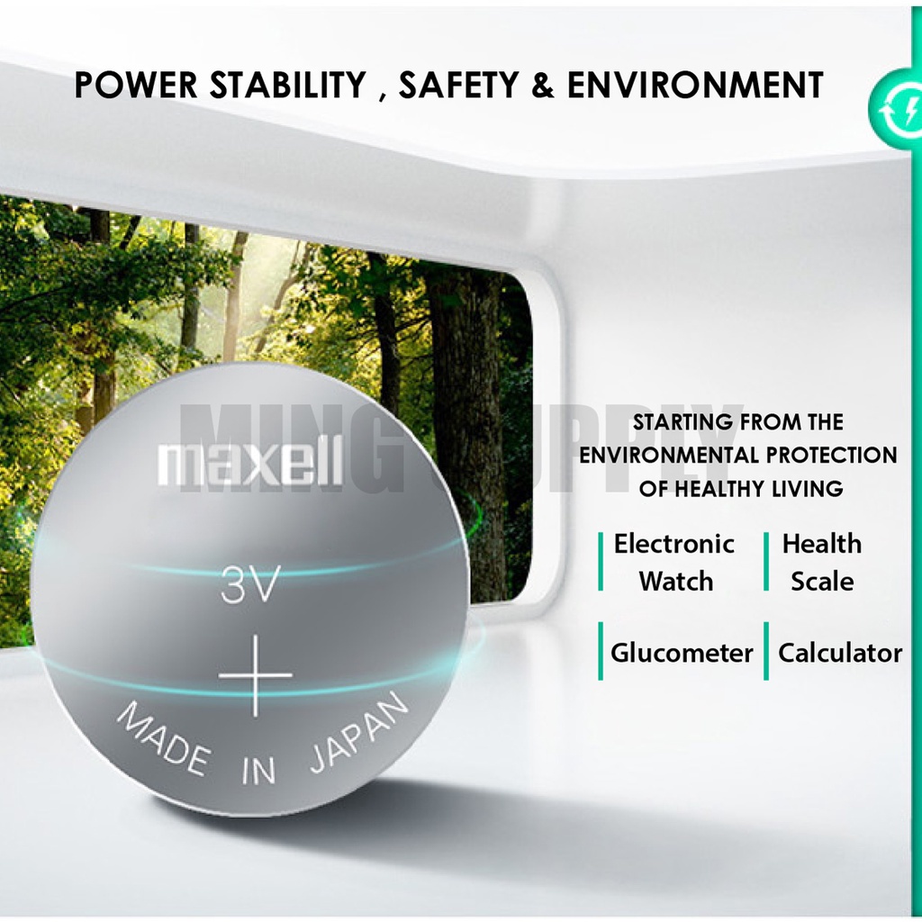 Original Maxell Lithium Battery Cell CR2450/CR2032/CR2016/CR2025/CR2354 ...