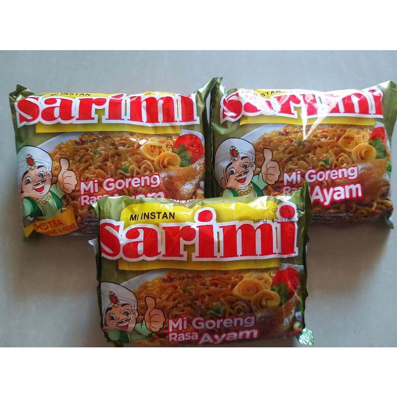 Sarimi Instant Noodles, Fried SARIMI Chicken Flavor 1 Pack 5 bks, Old ...