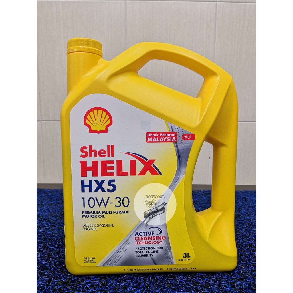 100%GENUINE SHELL HELIX 10W-30 SN/CF ENGINE OIL 3L | Shopee Malaysia