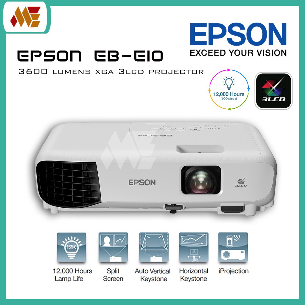 Epson EB-E10 XGA 3LCD Projector | Shopee Malaysia