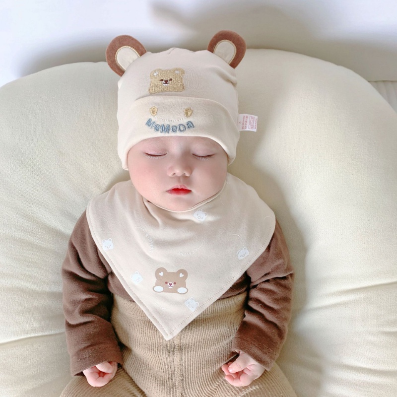 Cute Baby Hat Newborn Beanie Cotton Soft Elastic Baby Cap for Girls Boy ...