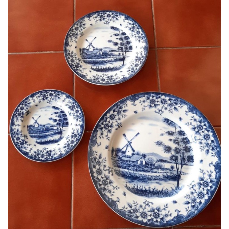 (Package) 1 Set of 3pcs Ceramic Plates for Wall Decorations/Ceramic ...