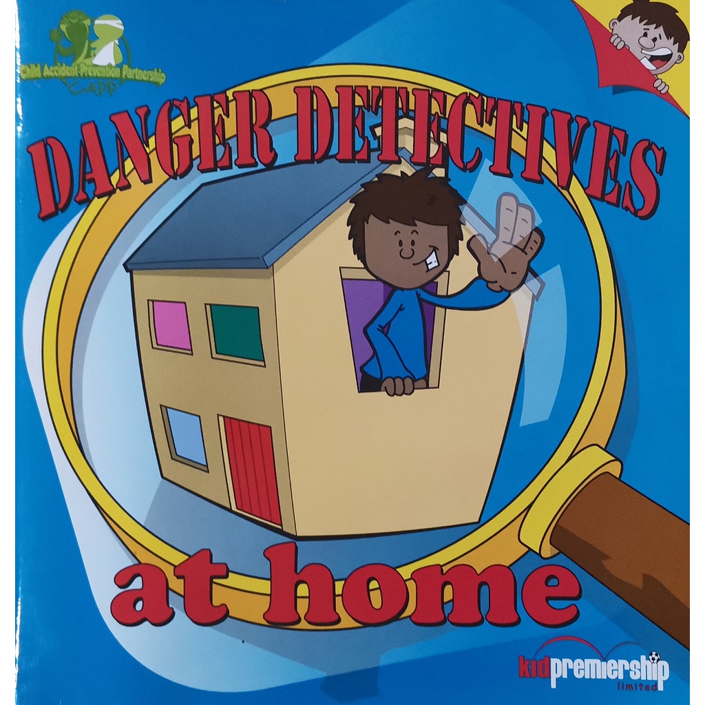 Danger Detective at Home [Preloved/Secondhand Children Book] | Shopee ...