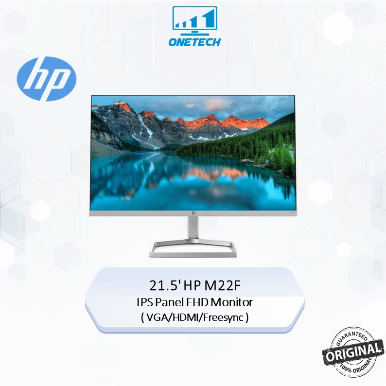HP M24F 24" / M22F 21.5" FHD IPS LED Monitor (HDMI/VGA/75Hz/5MS ...