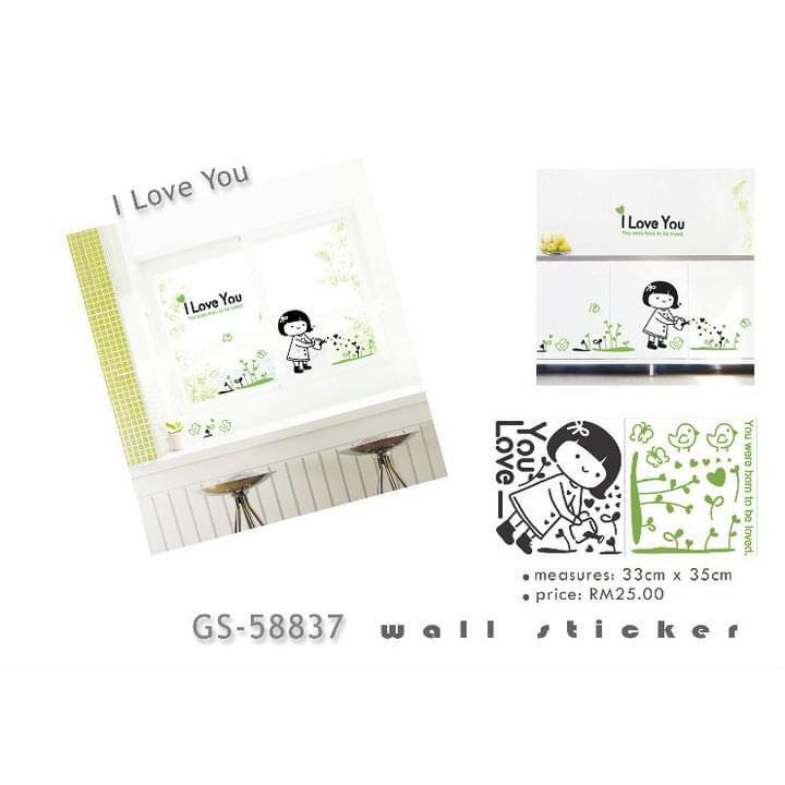 [SPECIAL OFFER] Design World Korean Wall Stickers ( Imported from Korea ...