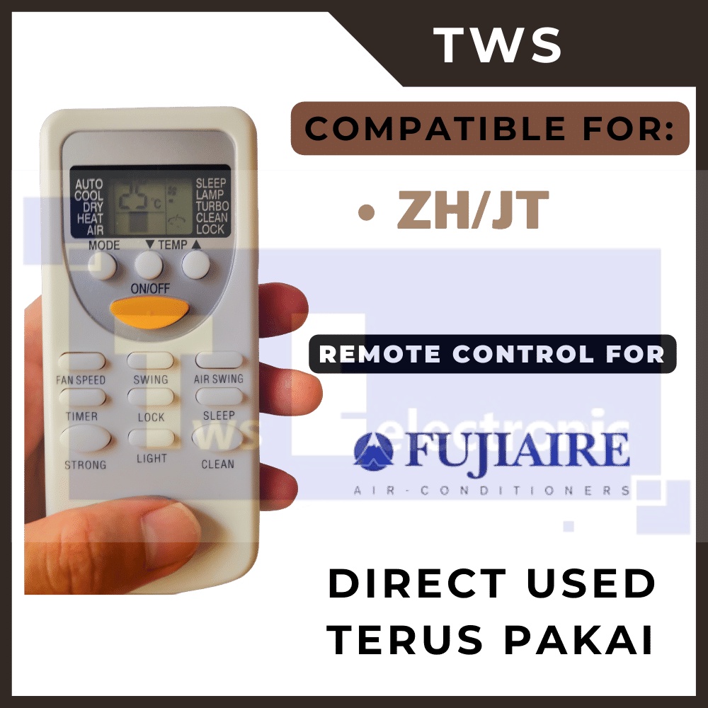 fujiare remote|Air Conditioner Remote Control for FUJIAIRE ZH/JG-01 DH ...
