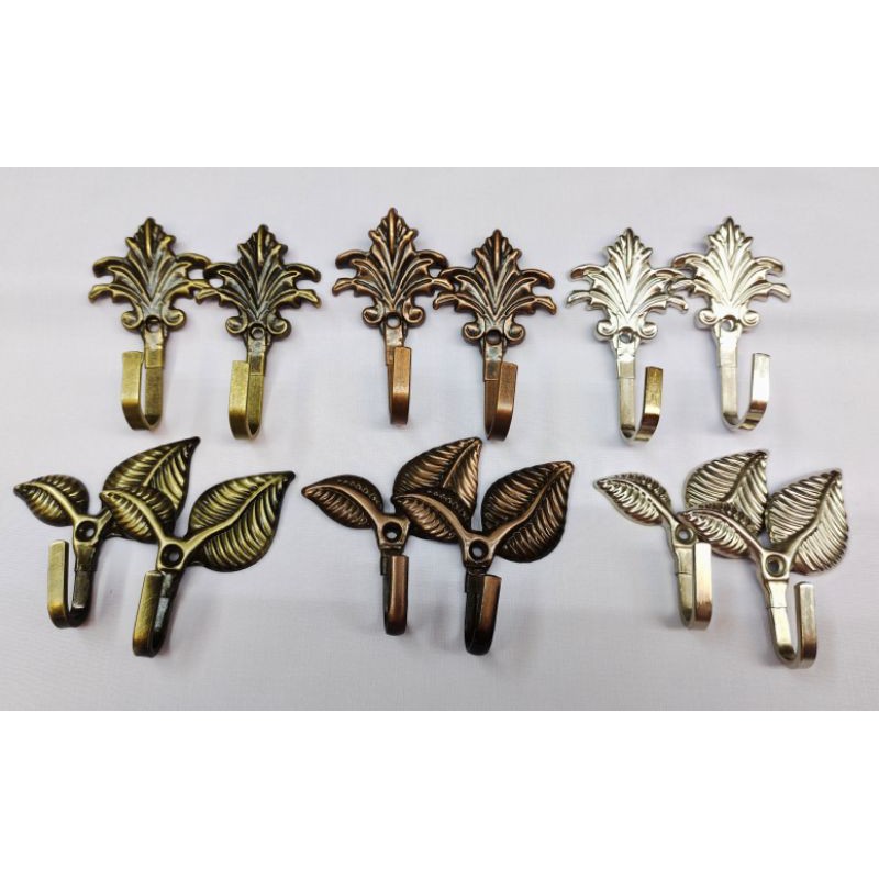2pcs Curtain Side Hooks Tie Back Hook Holdbacks / Cangkuk Tepi Langsir ...