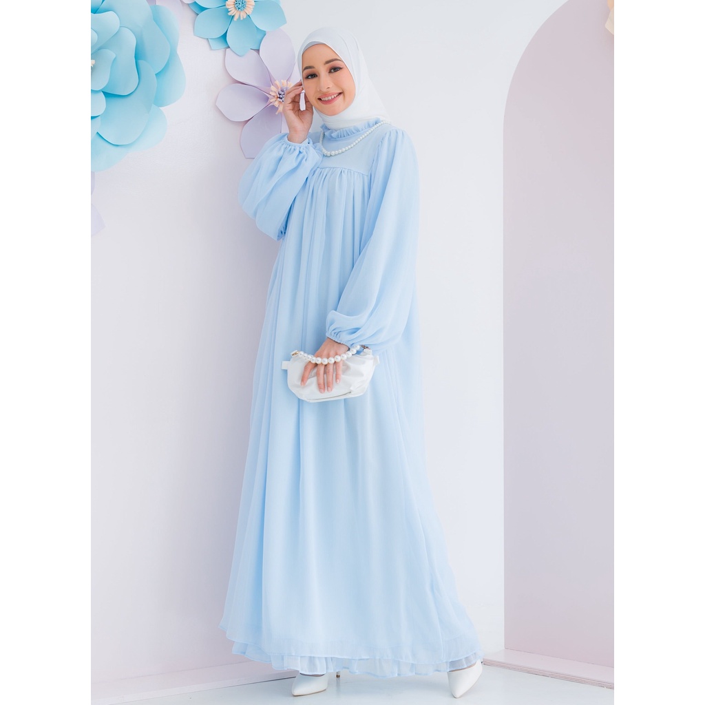 Estrella KL - Victoria Long Dress (15 colors) | Shopee Malaysia
