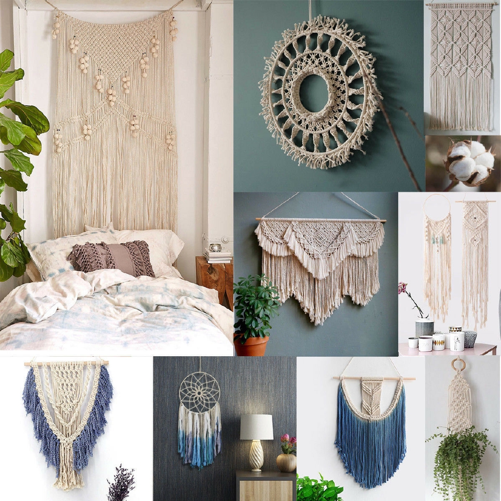 100m Long/100Yard Pure Cotton Twisted Cord Rope Artisan String Crafts ...