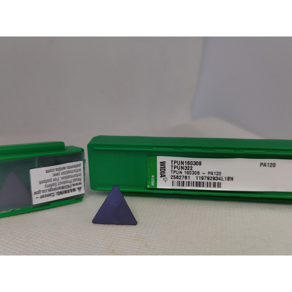 Widia TPUN160308 PA120 - Milling insert - manual machine & cnc machine ...