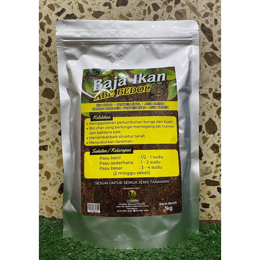BAJA IKAN Organik ABE BEDOL(1kg/2kg) | Shopee Malaysia