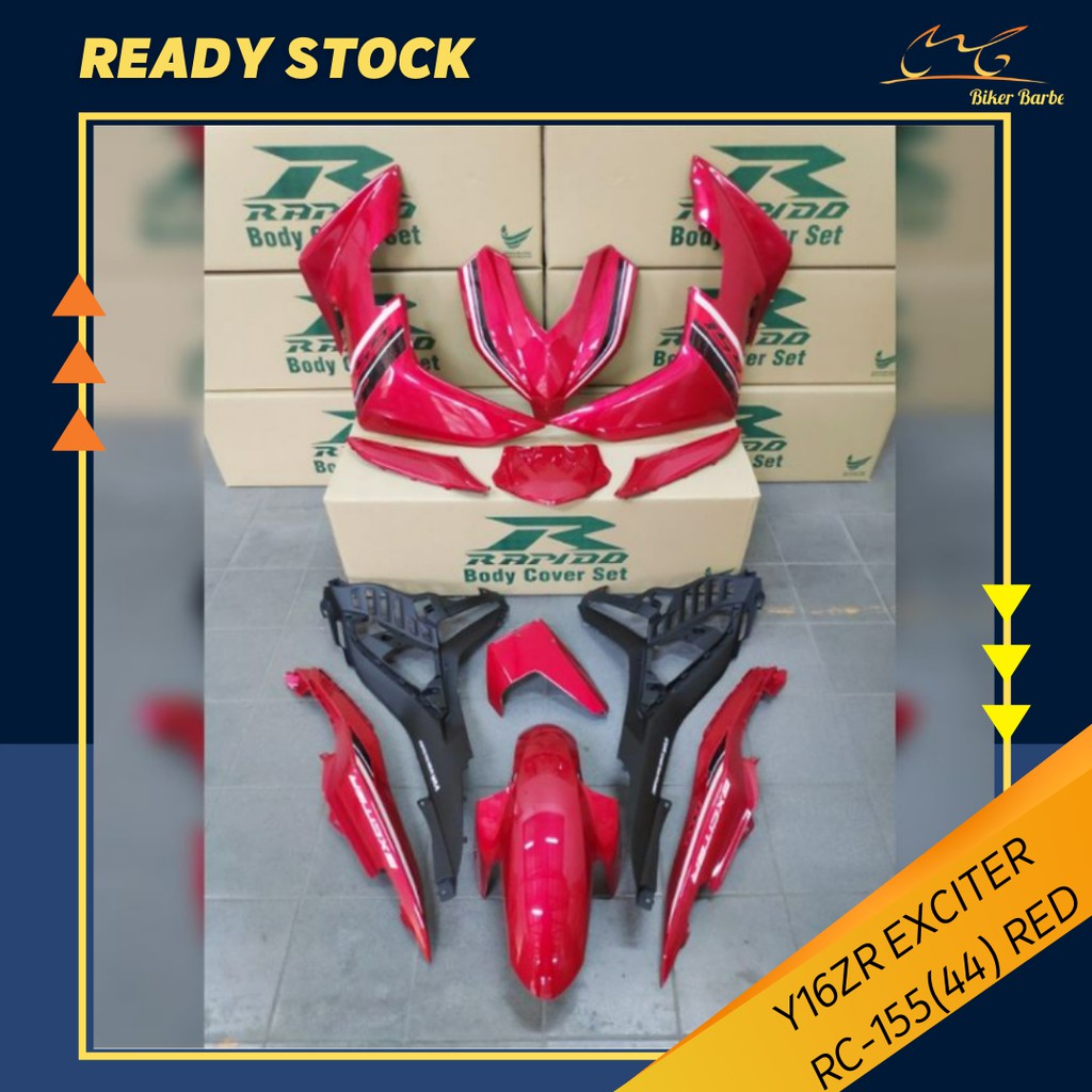 [READY STOCK] COVERSET/BODYSET YAMAHA Y16/Y16ZR EXCITER RC-155 (44) SET ...