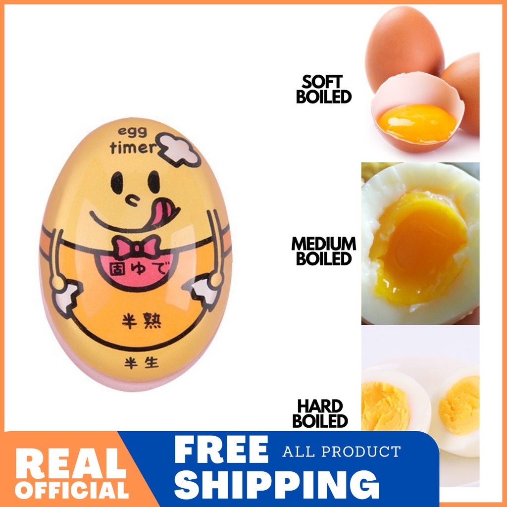 💥Ready Stock💥Egg Timer Perfect Boil Colour Changing Cook Heat Soft ...