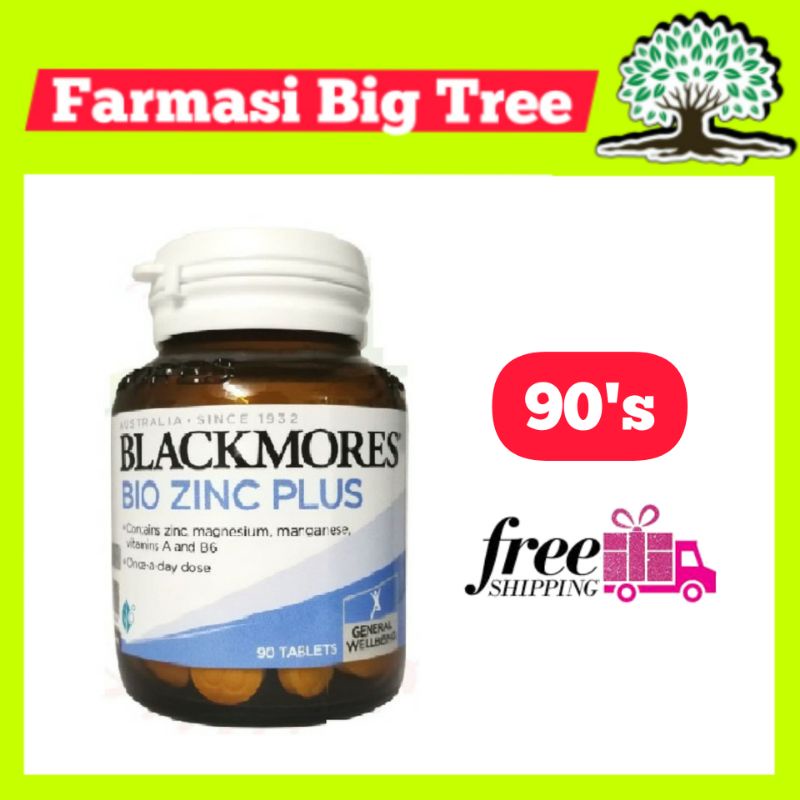 BLACKMORES BIO ZINC PLUS 90'S=(EXP-02/2024) | Shopee Malaysia