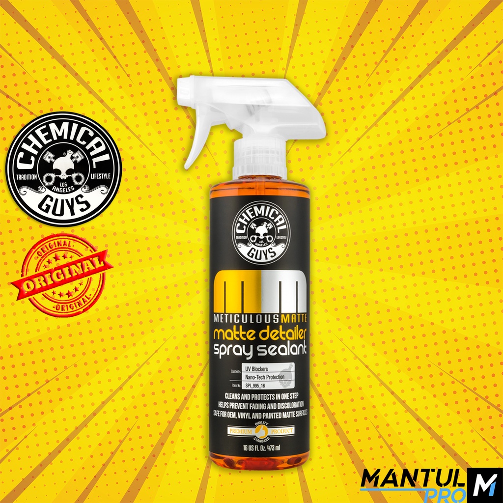Chemical Guys Meticulous Matte Detailer and Spray Sealant, 16 oz ...