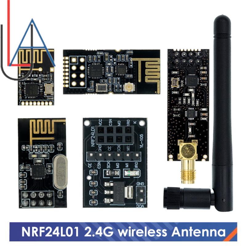 NRF24L01+ 2.4G wireless data transmission module 2.4GHz NRF24L01 upgrade version NRF24L01+PA+LNA ...