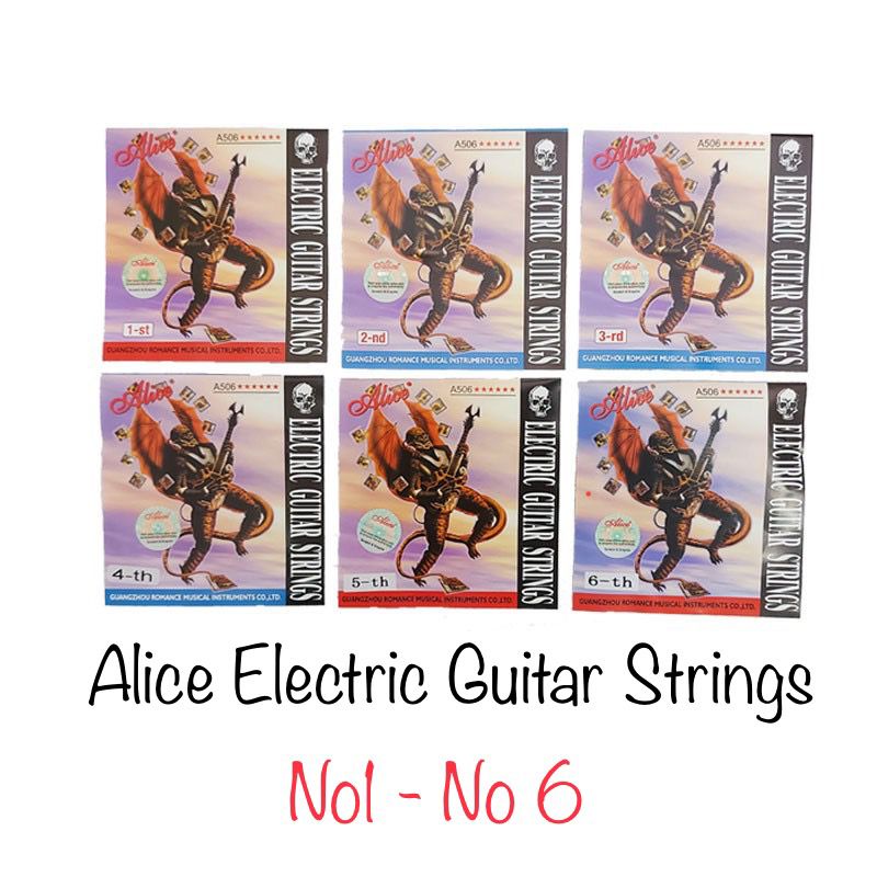 Alice Electric Guitar Set Strings (A506) | Shopee Malaysia
