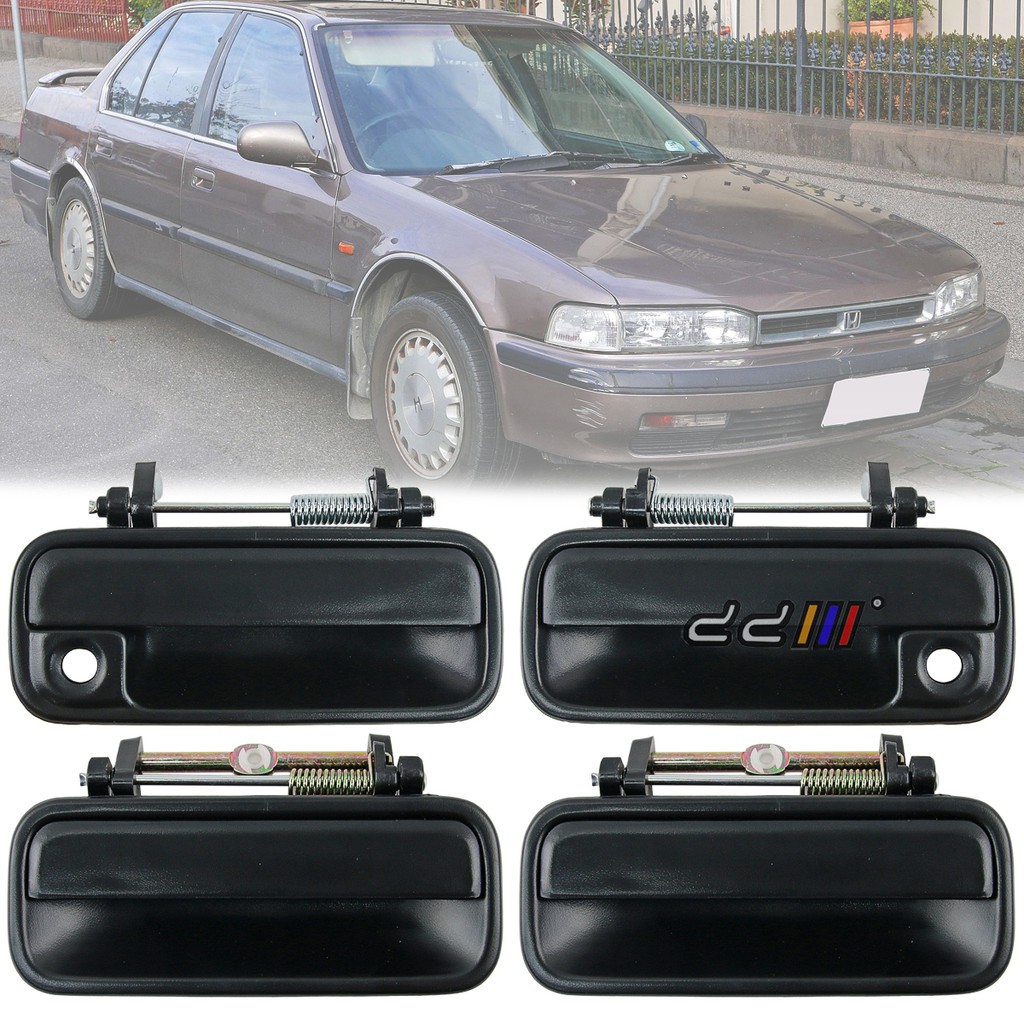 [Local Ready Stock] Honda Accord SM4 CB3 CB4 CB7 1990-1993 Door Outer Handle Exterior (Black ...