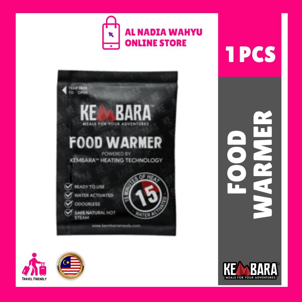 Kembara Meals Food Warmer For Self Heating Just Add Any Water Travel ...
