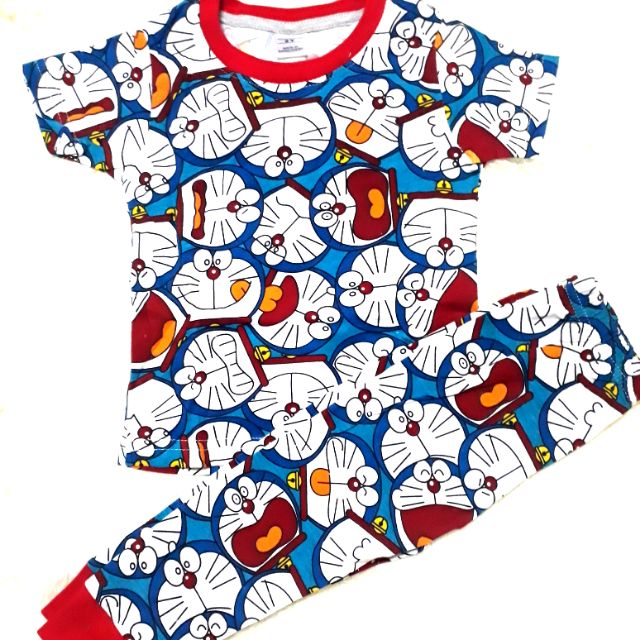 💥Doraemon Baby & kids Pyjamas Doremon | Shopee Malaysia