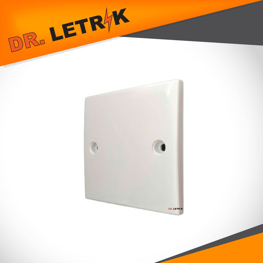 [5PCS] 3X3 PVC Blank Plate Switch | Shopee Malaysia