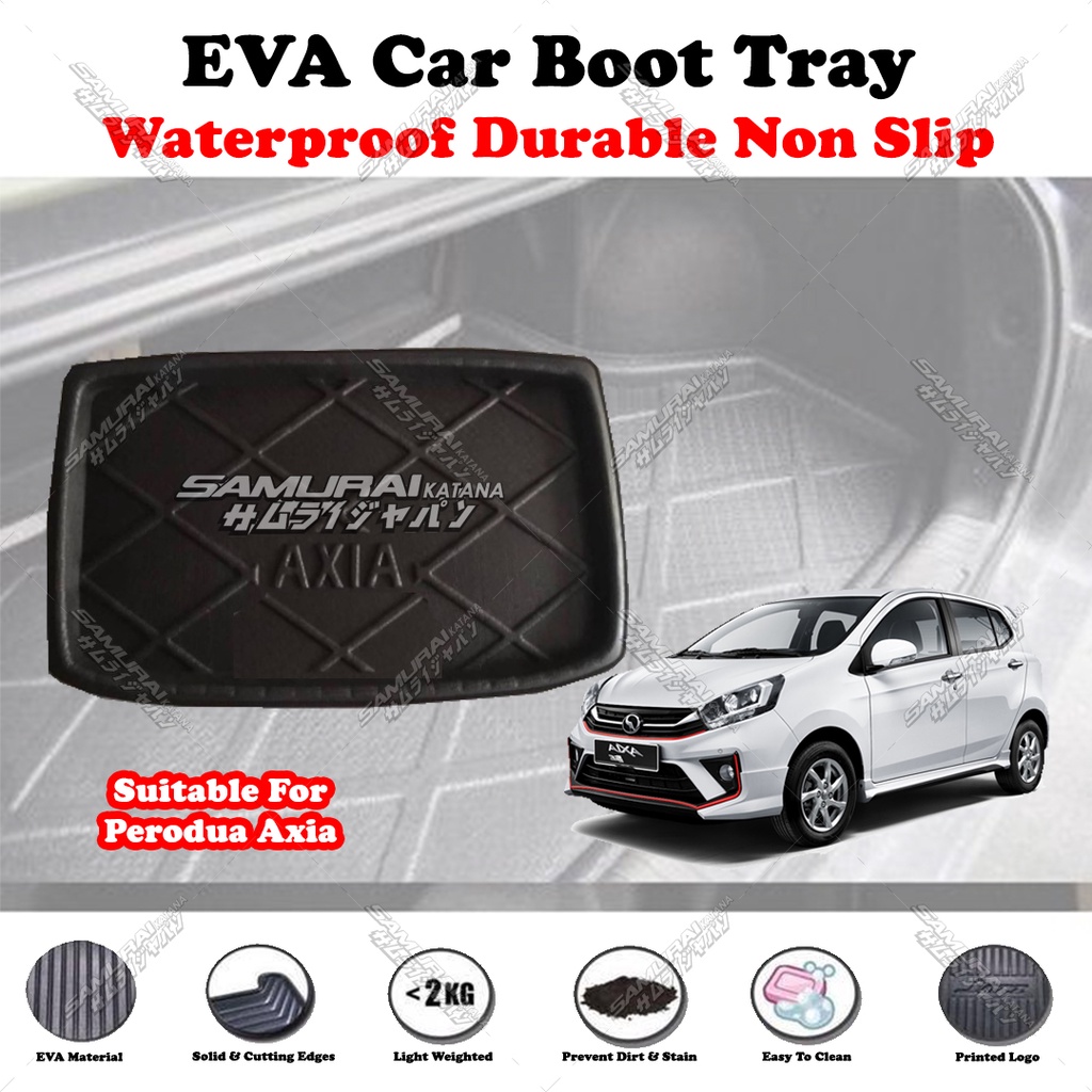 Axia EVA Copolymer Car Boot Tray Luggage Waterproof Durable Non Slip ...