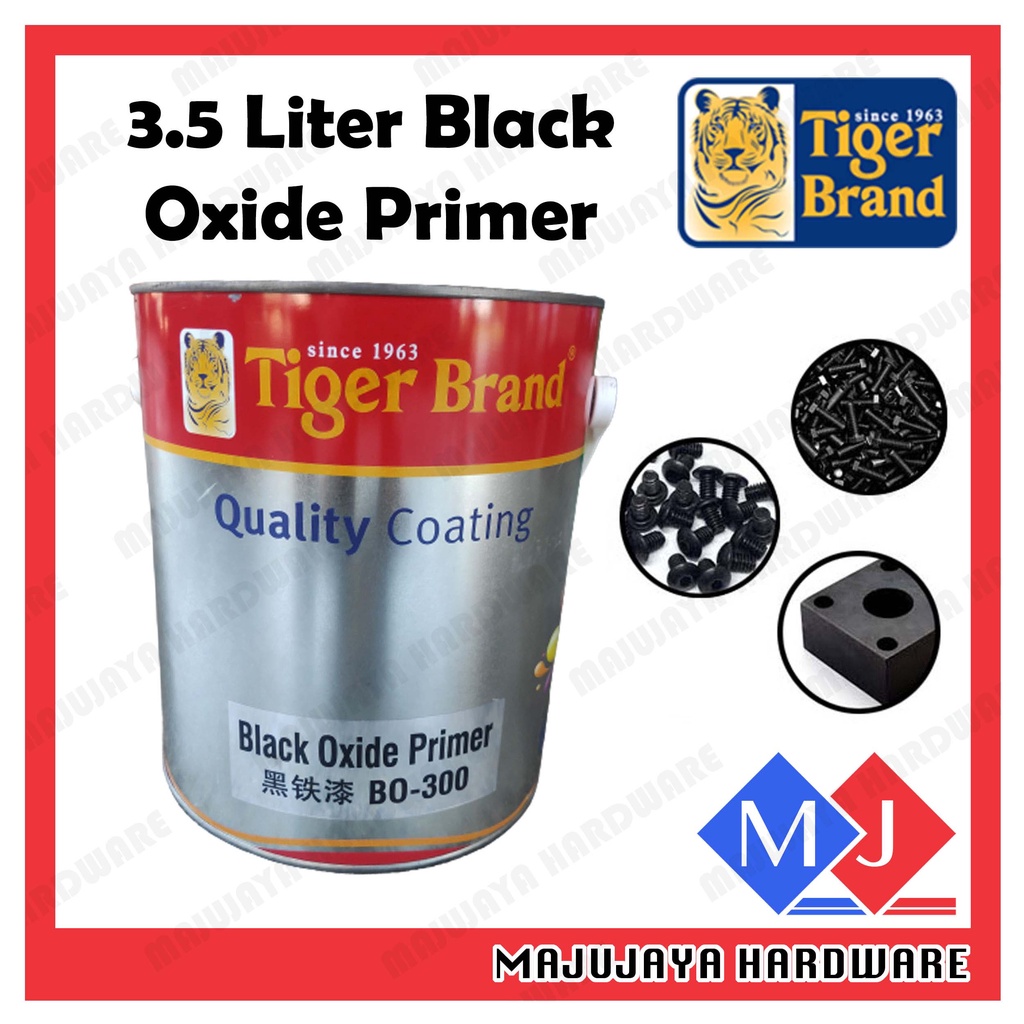 ( 3.5 Liter ) TIGER BRAND Black Oxide Black Oxide Primer Iron Oxide ...