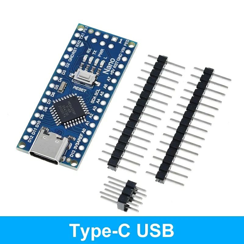 Arduino Nano V3 Atmega 328 Driver Ch340 Type C Usb Limited Edition Shopee Malaysia