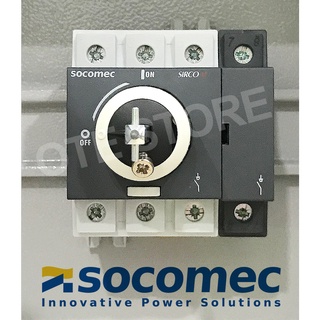 Socomec Sirco M2 Type 32A /40A /63A /100A 3 Pole / 4 Pole Isolator with ...