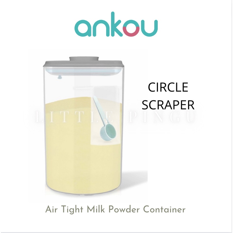 ANKOU Air Tight Milk Powder Container With Scraper - Circle Scraper ...